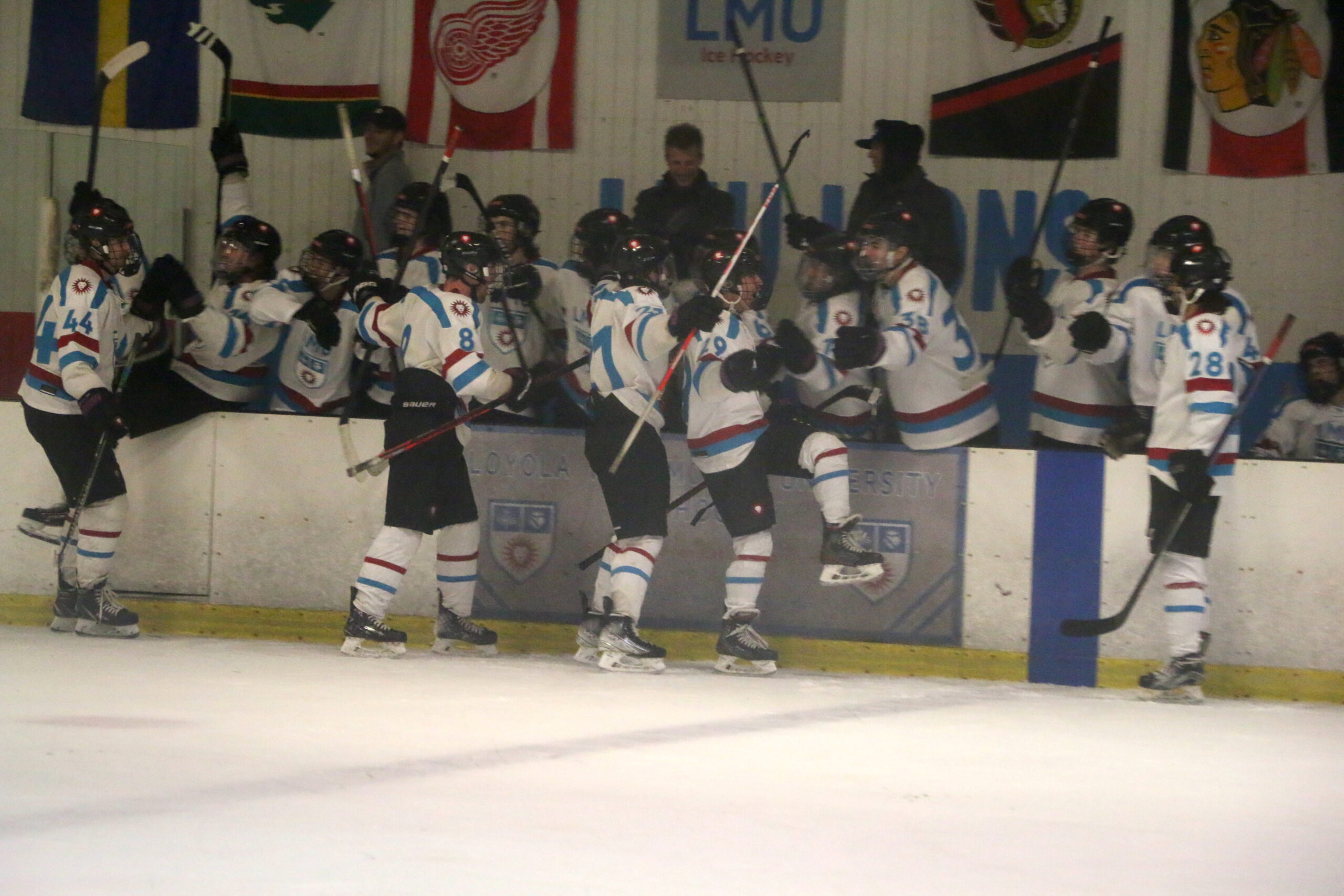 Lions Split Wild Weekend With ASU LMU Ice Hockey Lions Split Wild Weekend With ASU LMU Ice Hockey